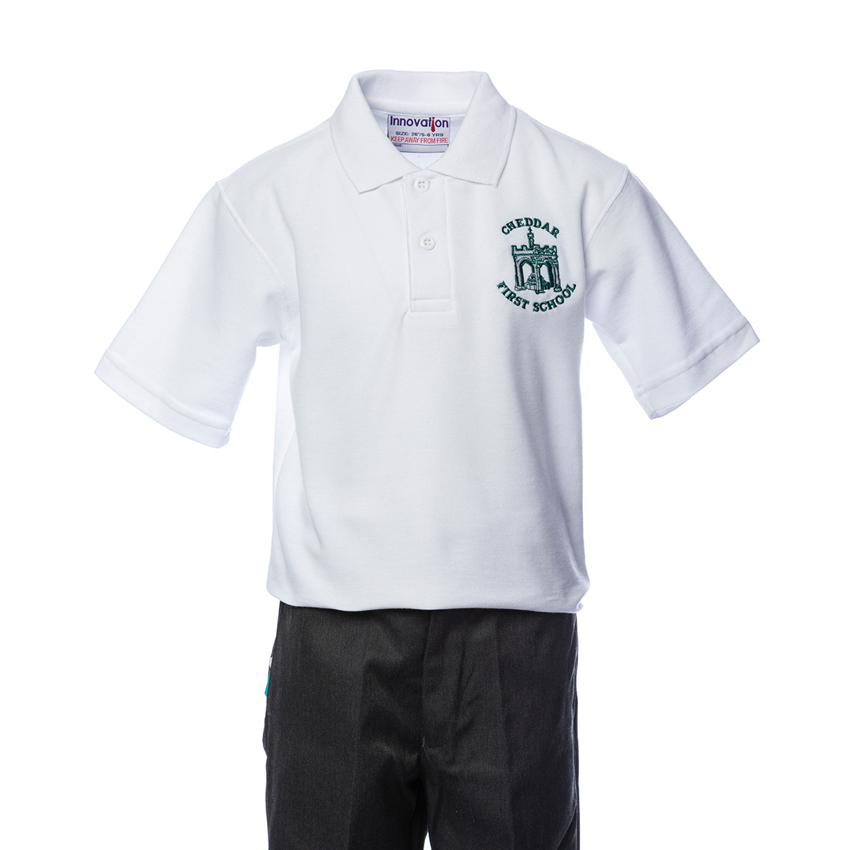 CHEDDAR FIRST POLOSHIRT - South West Schoolwear